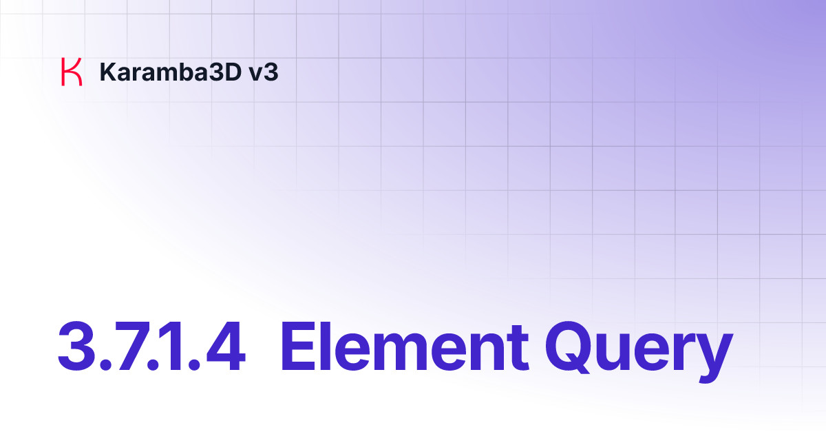 3.7.1.4 Element Query | Karamba3D v3